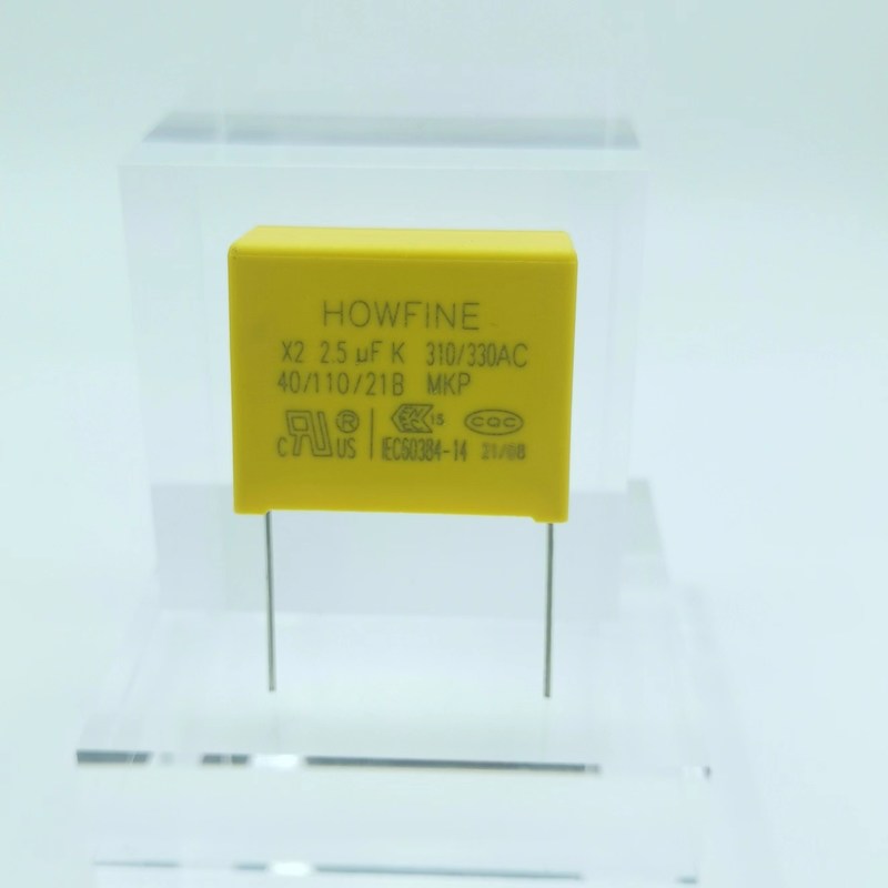 UL 2.5uF Metalized Polypropylene Capacitors , Voltage Proof X2 Film Capacitor