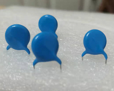 Rustproof 250V Blue Ceramic Capacitor , Anticorrosive Capacitor High ...